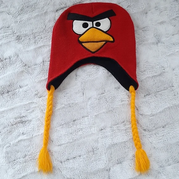 Angry Birds And Hats Yellow Angry Bird Hat Crochet Pattern By The